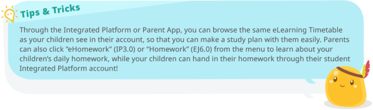Connections over the Online Platform | eClass Parents