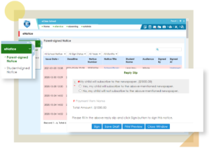 Connections over the Online Platform | eClass Parents