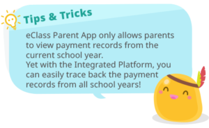 Connections over the Online Platform | eClass Parents